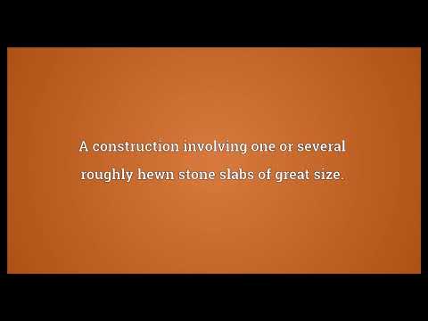 Megalith Meaning