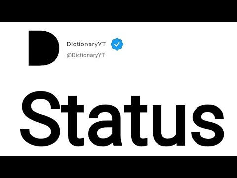 Status Meaning in English