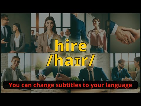 Hire meaning with 5 examples
