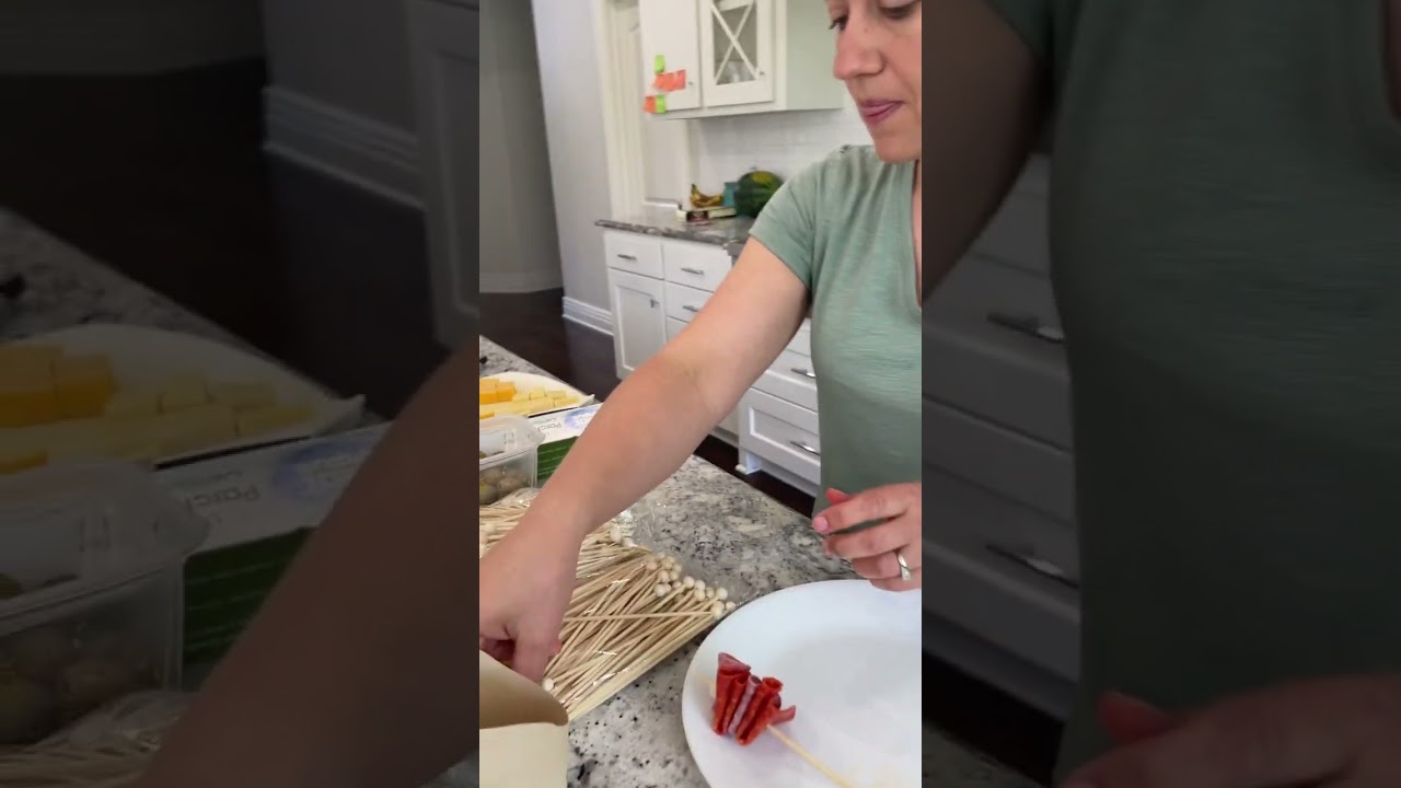 Charcuterie cup tutorial