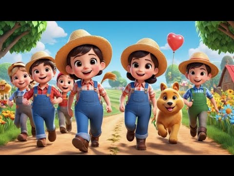 Farmer Donaldโs Animal Parade | Fun Farm Animal Song Kids | Toddler Nursery Rhyme with Cute Animals