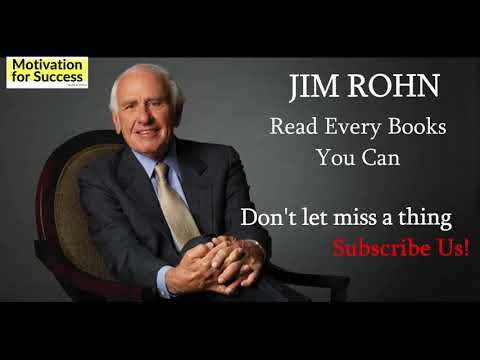 Read Every Books You Can - Jim Rohn - Personal Development - Motivation For Success
