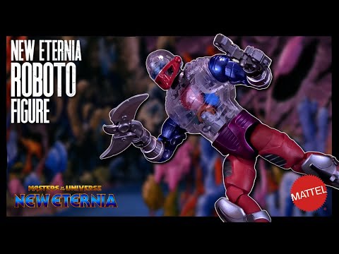 Mattel Masters Of The Universe New Eternia Roboto Figure | @TheReviewSpot