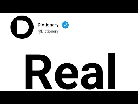 Real Meaning In English