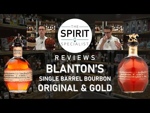 The Spirit Specialist reviews Blanton's Single Barrel Bourbon Original & Gold Editions