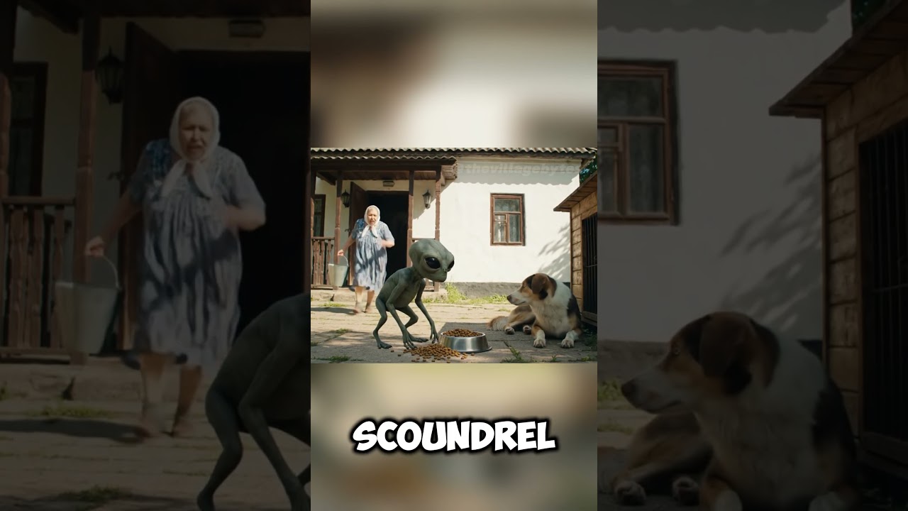 His first contact was with an angry grandma