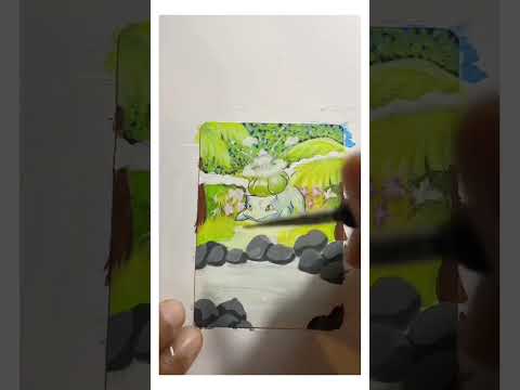 Bulbasaur card alter 🍃 #pokemon #pokemoncards #pokemontcg #pokemonscarletandviolet #bulbasaur