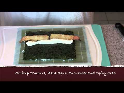 Super Shrimp Tempura Sushi Roll