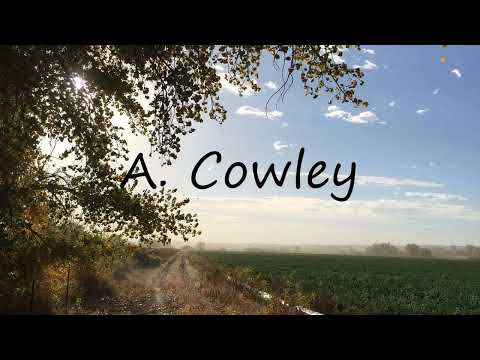 How to pronounce A. Cowley?