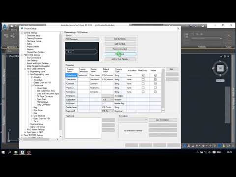 Dinamic Block PID Continue Autocad Plant 3D