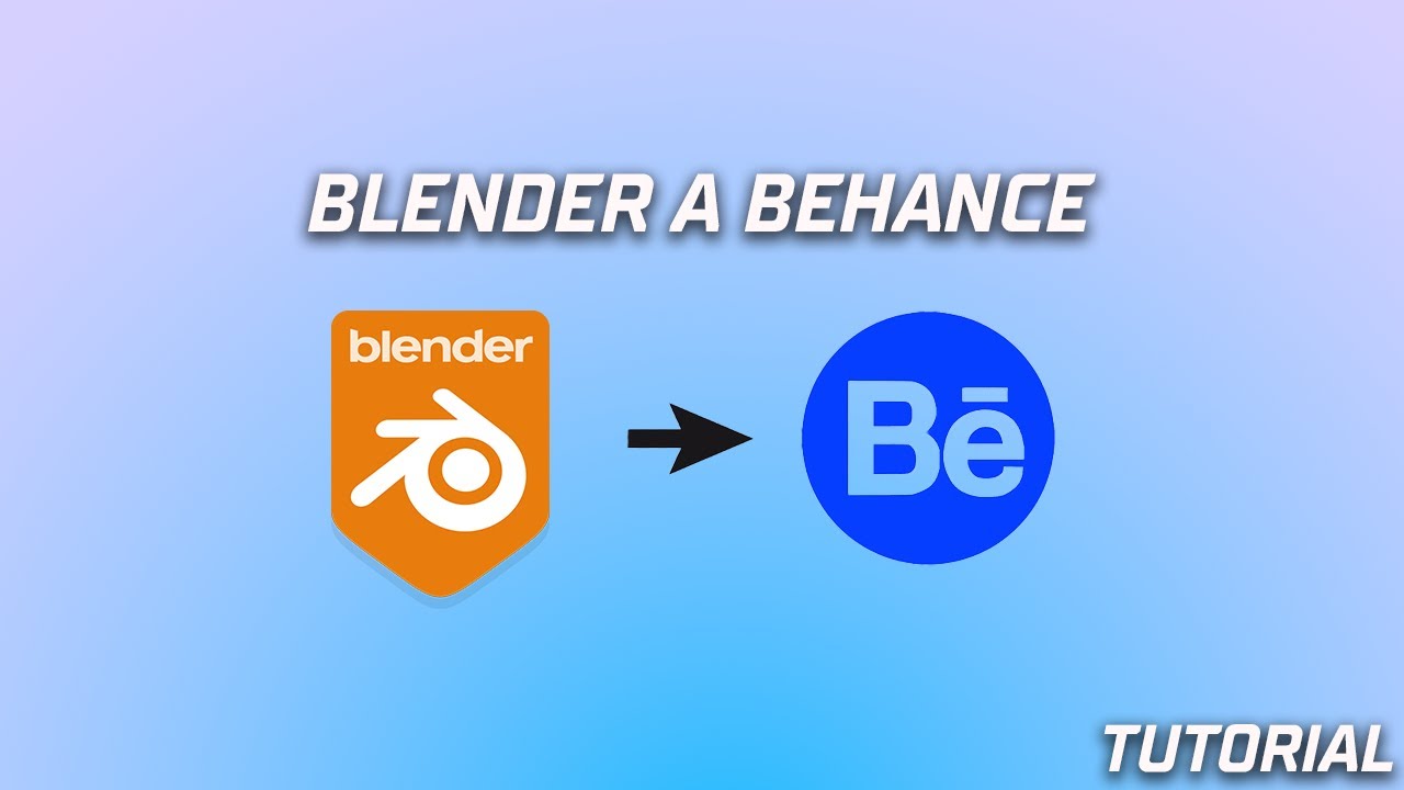 Cómo subir tus MODELOS 3D a BEHANCE │BLENDER Tutorial