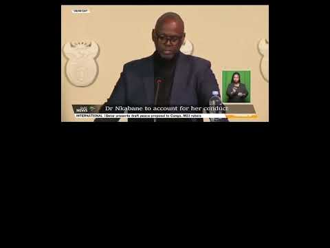 Minister of higher education to account for her conduct in parliament