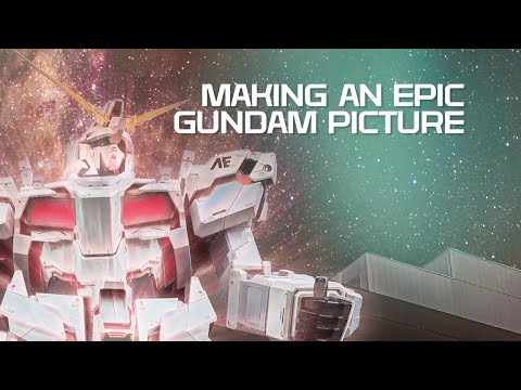 Making an Epic Gundam Photo Step by Step