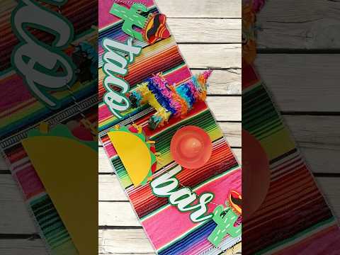 Taco Bar Party Banner