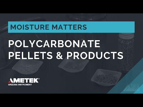 Polycarbonate Moisture Matters
