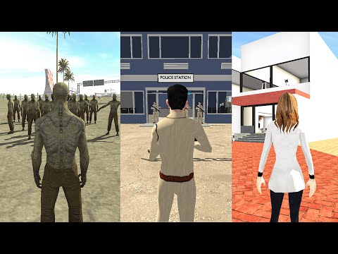 Playing as EVERY NPC in indian bike driving 3d