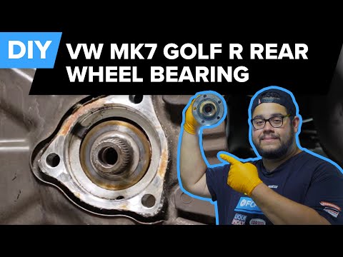 Volkswagen Mk7 Golf R Rear Wheel Bearing Replacement DIY (2015-2021 VW Golf R)
