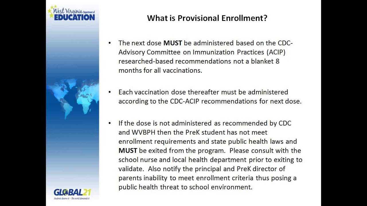 WV Universal Pre-K Enrollment Webinar