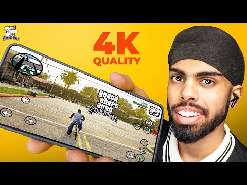 I PLAYED GTA SAN ANDREAS IN 4K GRAPHICS...