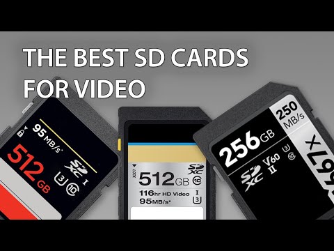 The Best SD cards for Professional Video (And how do you know?)