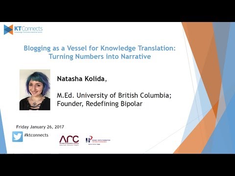 KT Connects | Blogging as a vessel for knowledge translation: turning numbers into narrative