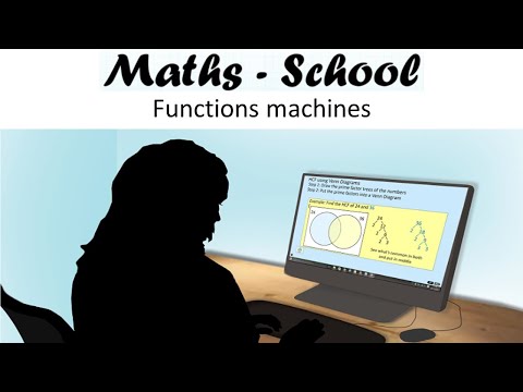 How to use Function Machines (forward and backward) GCSE Lesson : Maths - School