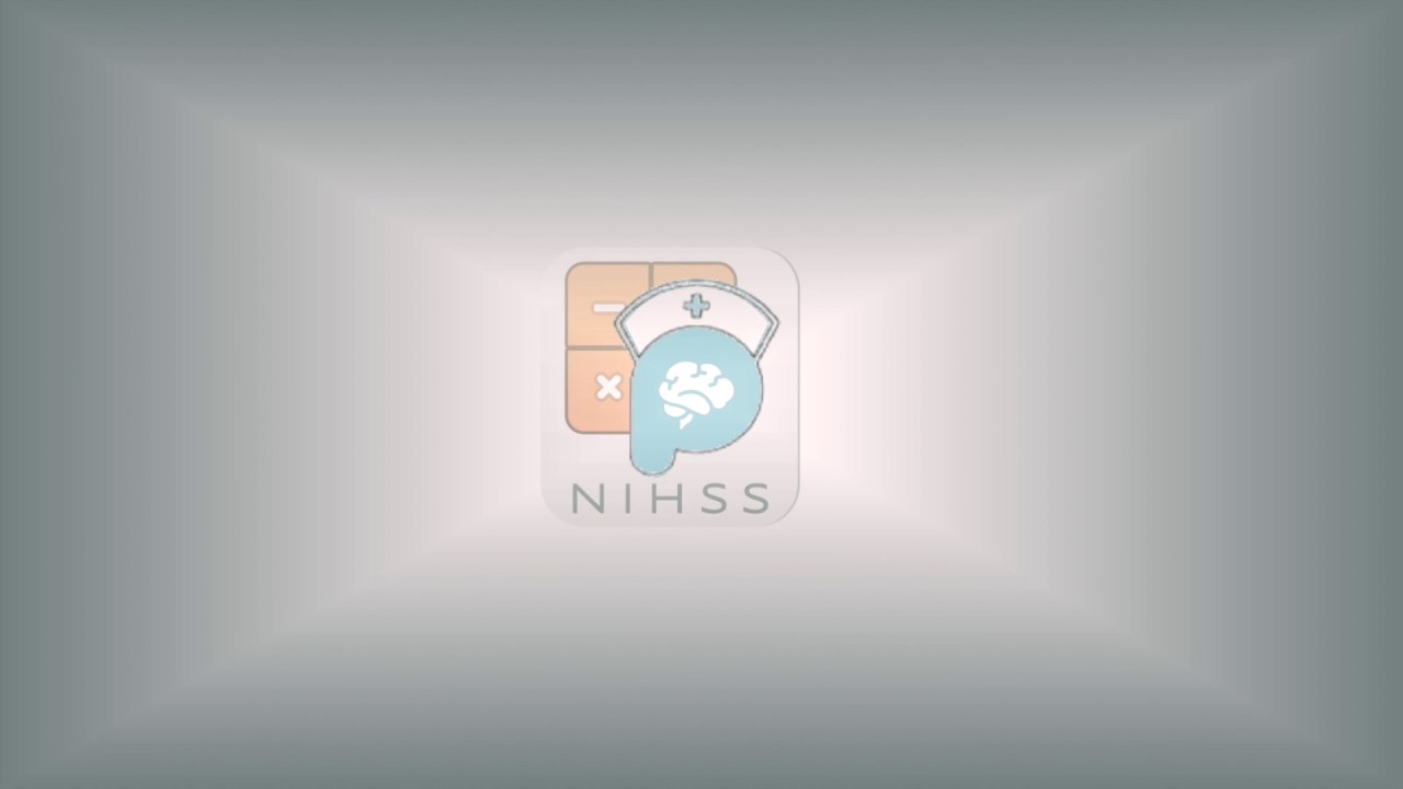 NIH StrokeApp Score Calculator INTRO