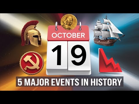5 Major Events that Happened on October 19 in History | From Rome’s Victory to Black Monday