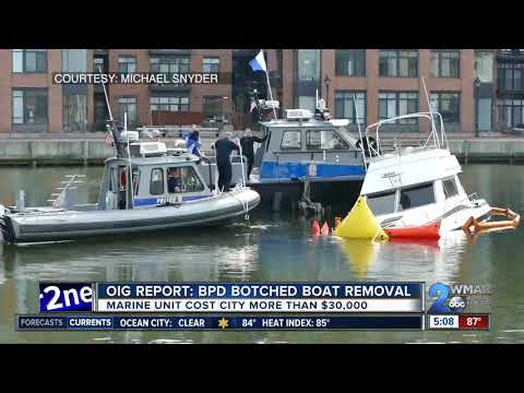 OIG Report: BPD botched boat removal