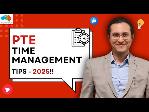 PTE TIME MANAGEMENT TIPS - 2025! #pte #ptetips #mockmasterai #malcolmpte #aoneaustralia #trending