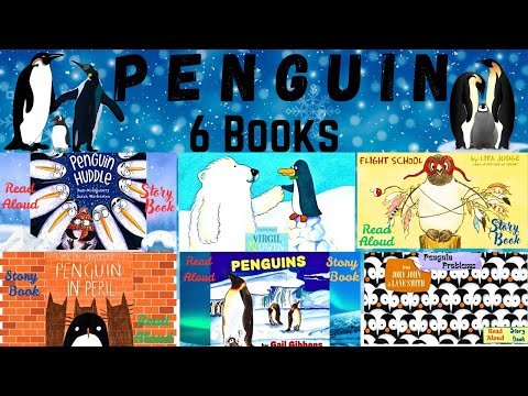 Penguin: 6 Books for Kids Read-Aloud #pictures #story #books #learning #reading #penguin #education