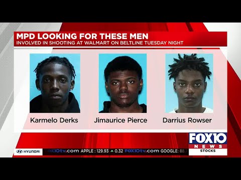 MPD seeks 3 in connection with Walmart shooting