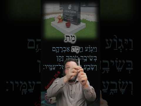 dead - מֵת Hebrew word of the day #shorts