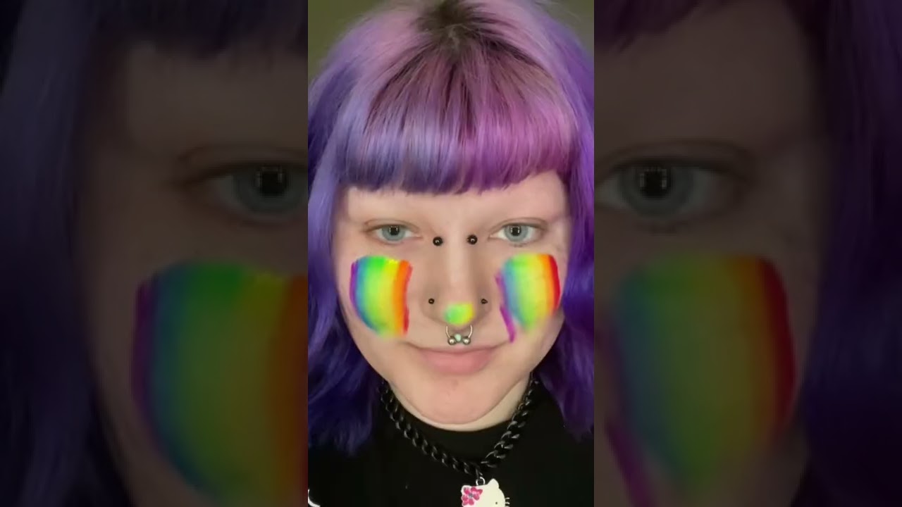 Pride clown check 🤡🌈💫