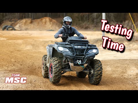 2023 CFMOTO CFORCE 1000 with Performance Upgrades | Testing Team MSC Parts