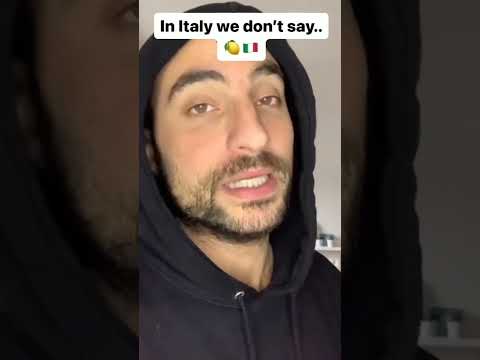 in italy we say SIGNORA
