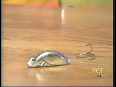 Fishing Lures Made From Beer Bottle Caps (Norm Price Inventor)