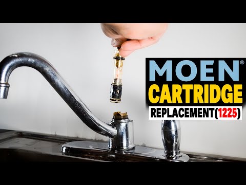 How To Replace MOEN Faucet CARTRIDGE (1225) - The Building Expert 2023