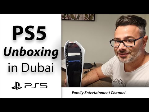 PS5 Unboxing in Dubai UAE | Ps5 Controller Accessories in the Box & All Ports Discovered | Watch Now