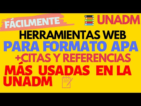 HERRAMIENTAS GRATIS para FORMATO APA. 😎 Generadores automáticos FORMATO APA FÁCIL Y RÁPIDO