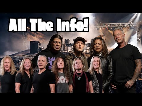 Metallica and Iron Maiden Fans Rejoice! 2025 Tour Dates Announced