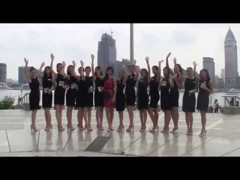 Miss Universe China 2014 Training Session