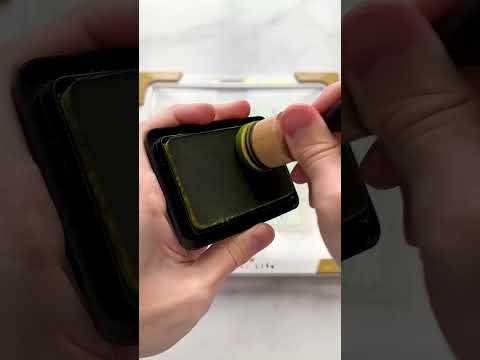This Tool is GAMECHANGING For Stenciling On Greeting Cards!π€― - ASMR Crafting #asmr #crafts