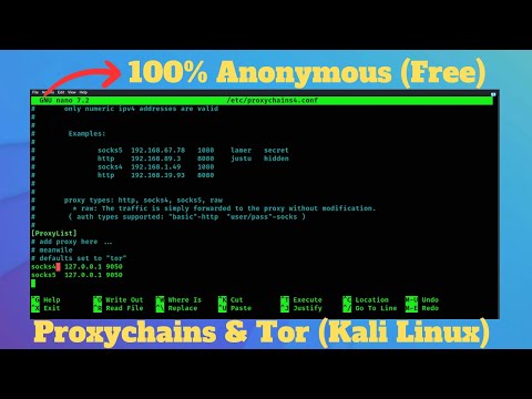 How to Use PROXYCHAINS on Kali Linux
