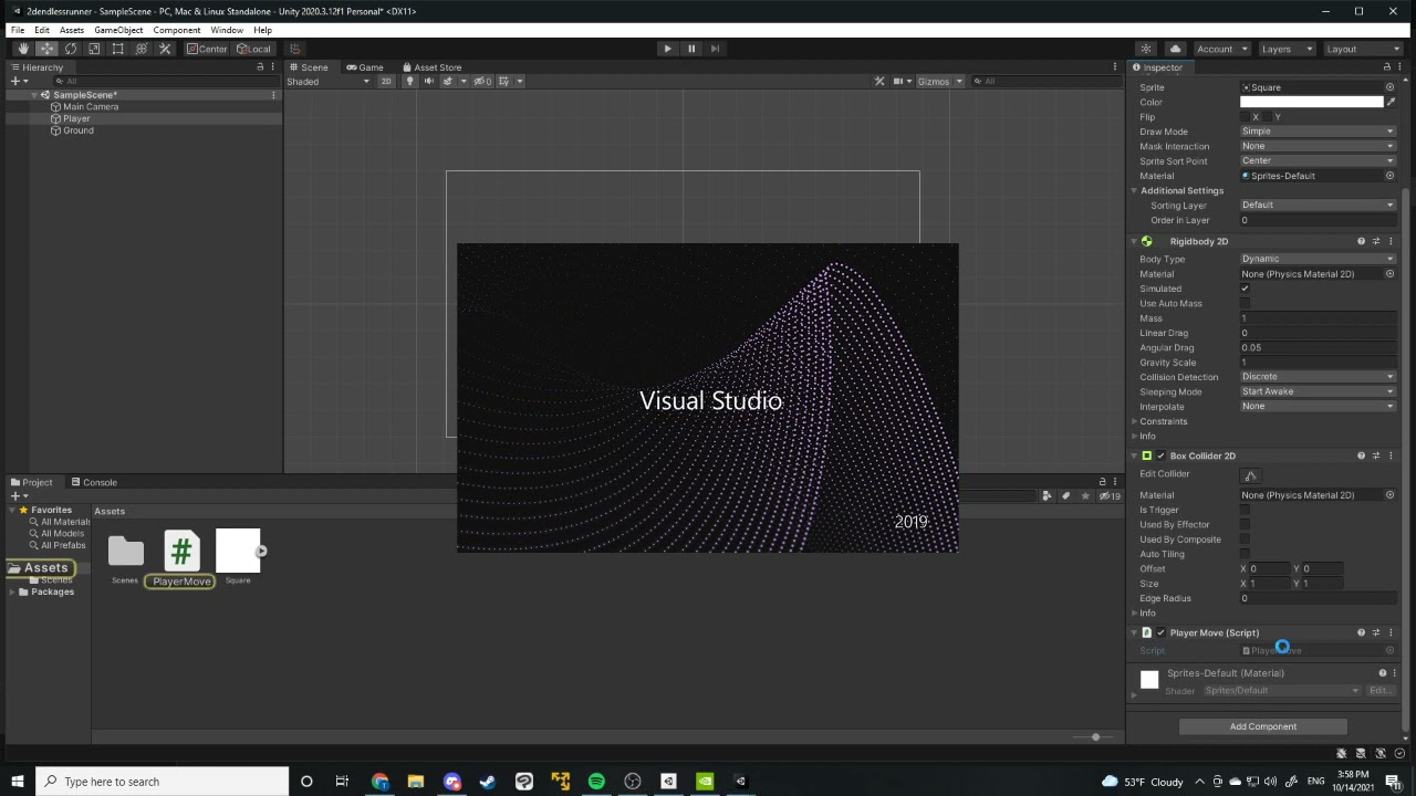 AU21 Unity Endless Runner Beginner Tutorial