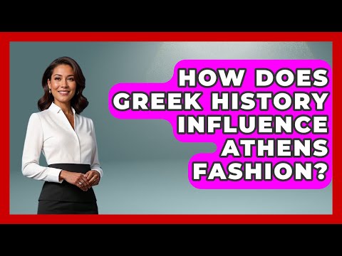 How Does Greek History Influence Athens Fashion? - Talking Greece