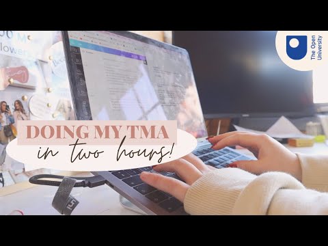 Do My First Law TMA with me | Open University Study Vlog #007