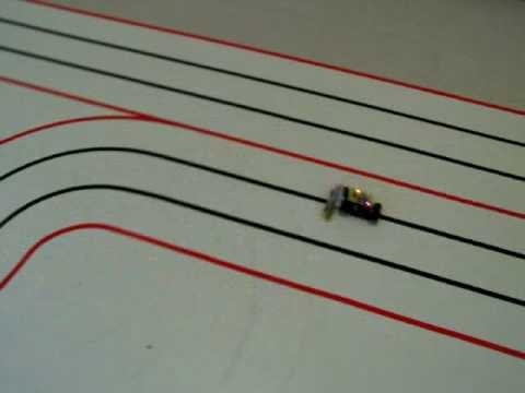 Line following robot. MiniZ.