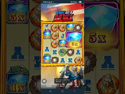 BRAND NEW HACKSAW GAME ULTIMATE SLOT OF AMERICA!! SUPER!! #slot #bigwin #hacksaw