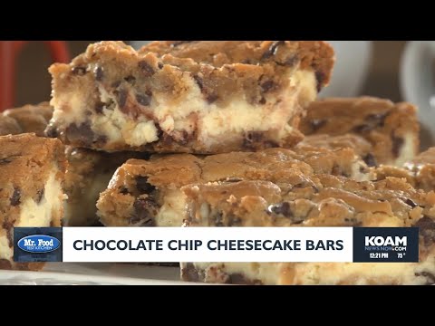 Mr. Food: Chocolate Chip Cheesecake Bars (3-4-2024)